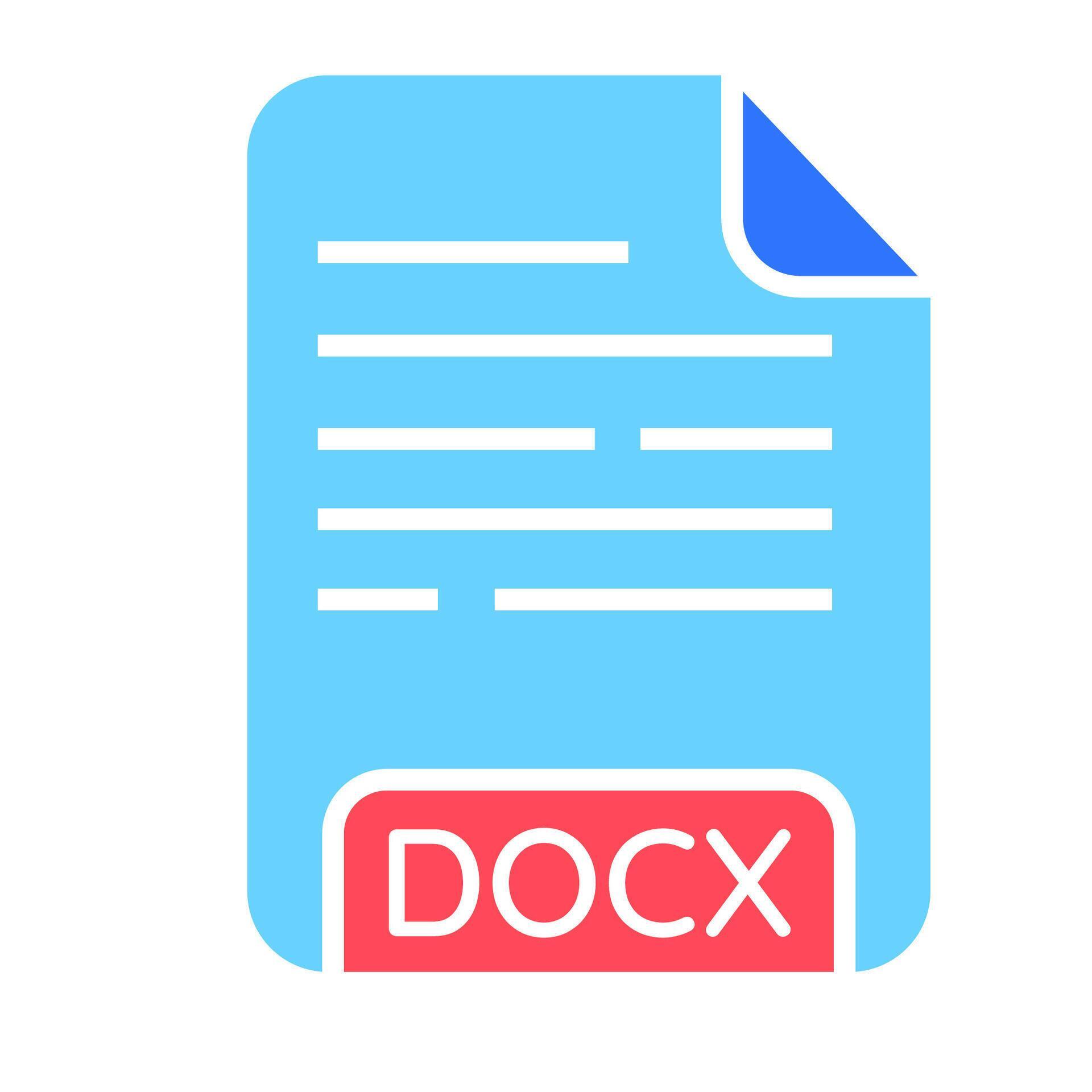 Contract DOCX Icon 68614221 Vector Art at Vecteezy