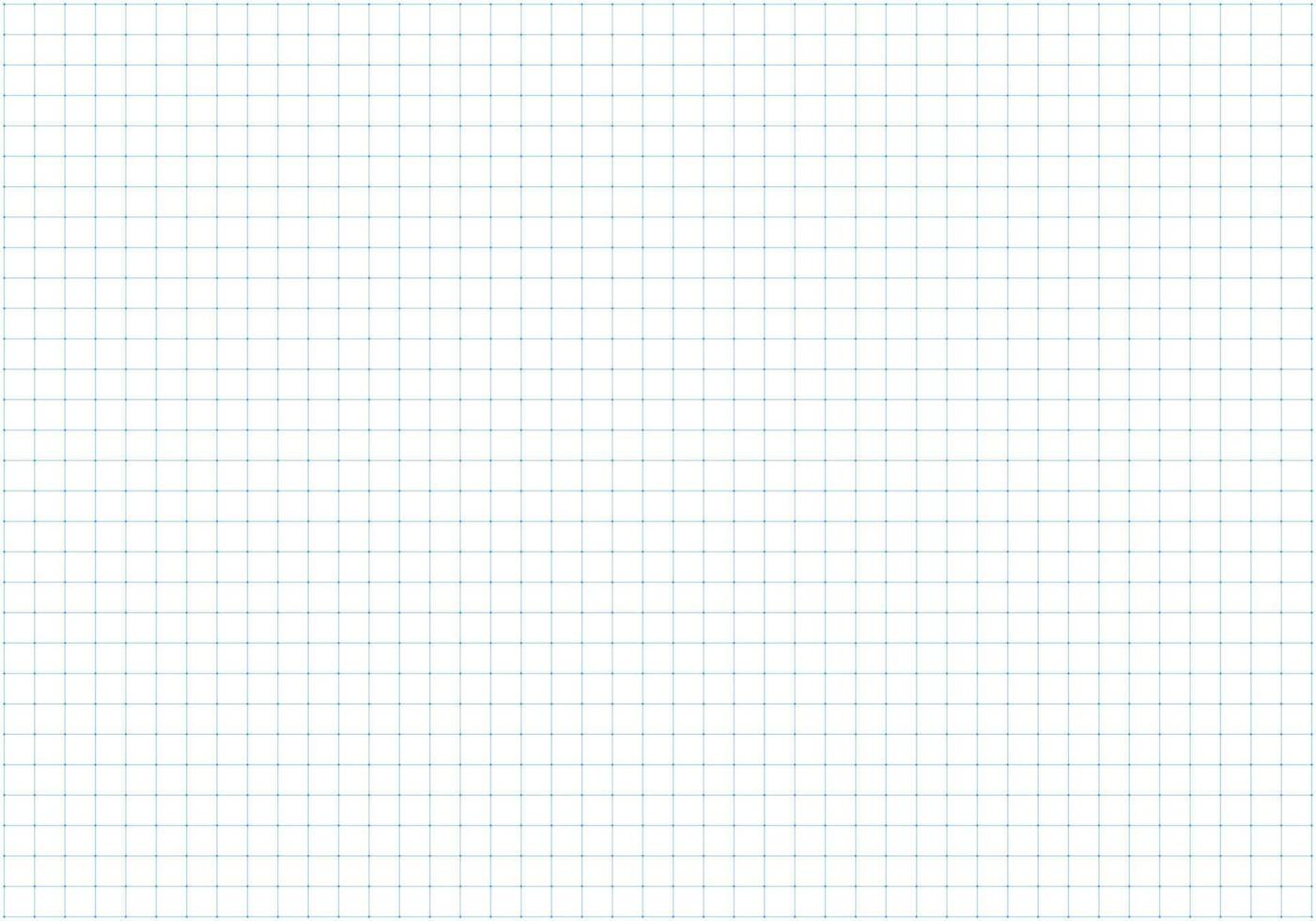 Pattern texture for bullet journal. Dotted squared blue grid graph paper template for notebooks ...