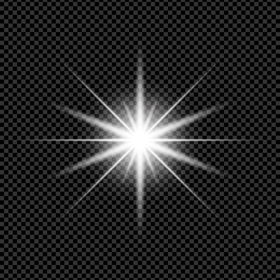 Bright Light Starburst on Transparent Background 68642495 Vector Art at Vecteezy