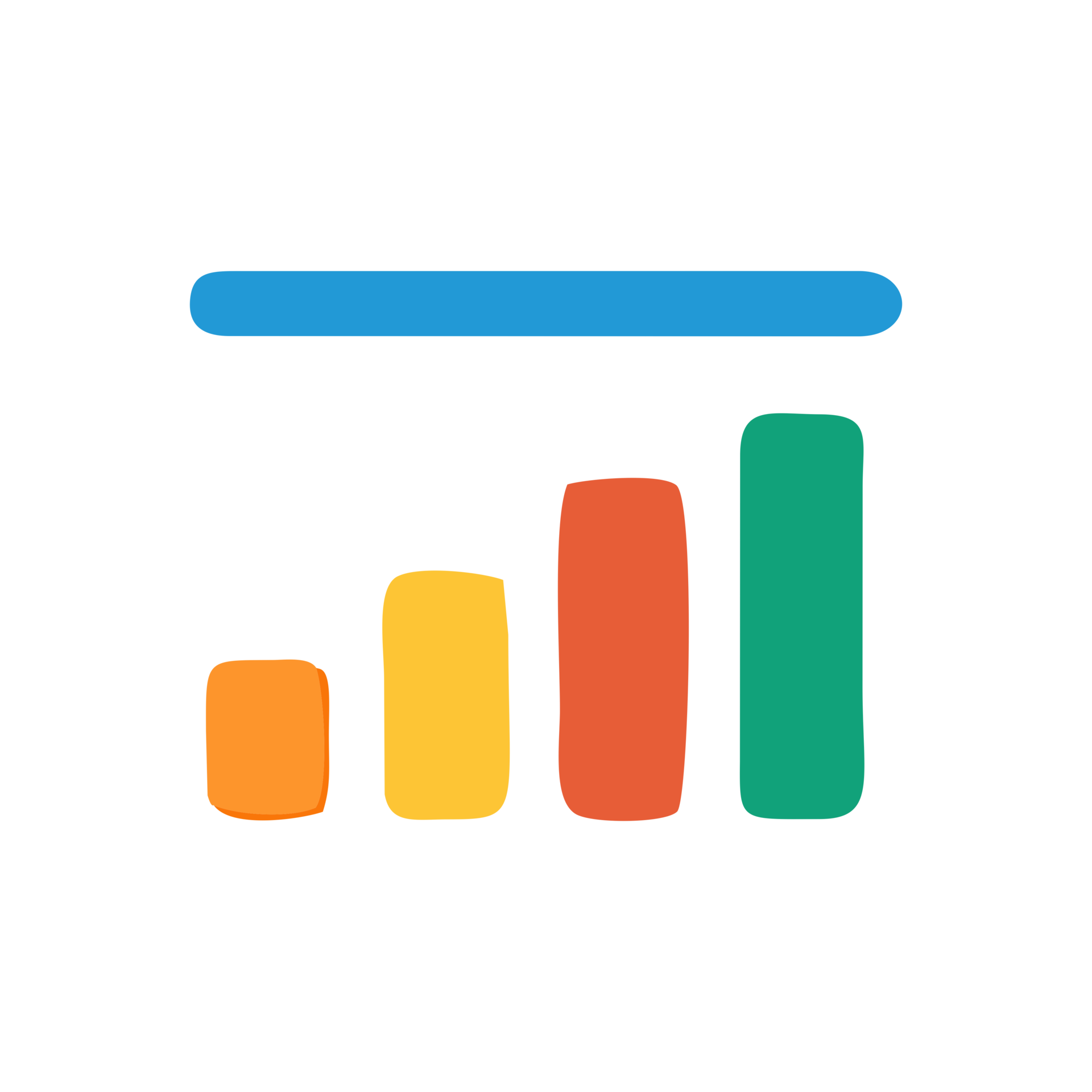 Colorful Bar Graph Chart Showing Growth Progress Data Visualization ...