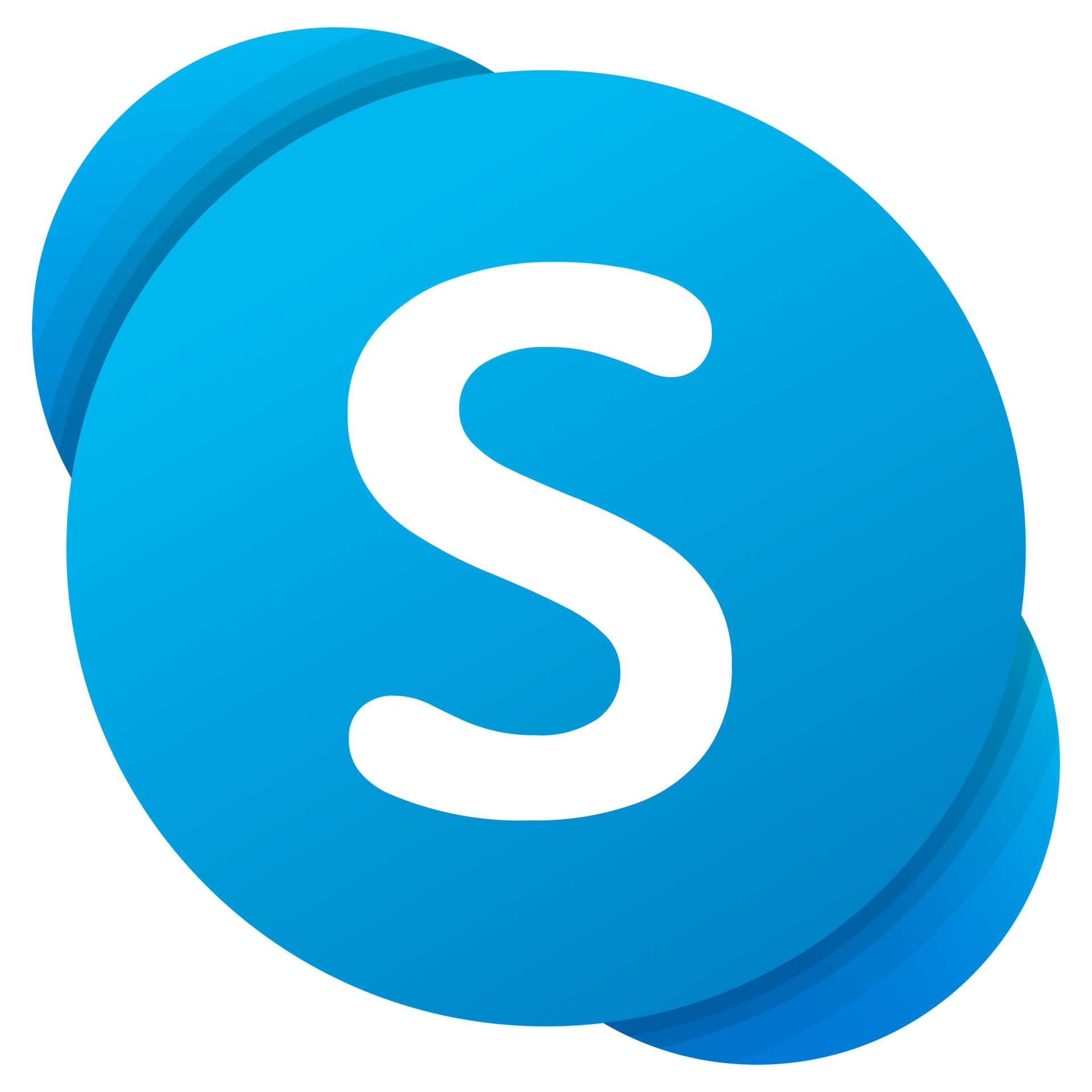Skype App Icon Logo Editable with Transparent Background for Social Media Projects 68655569 PNG