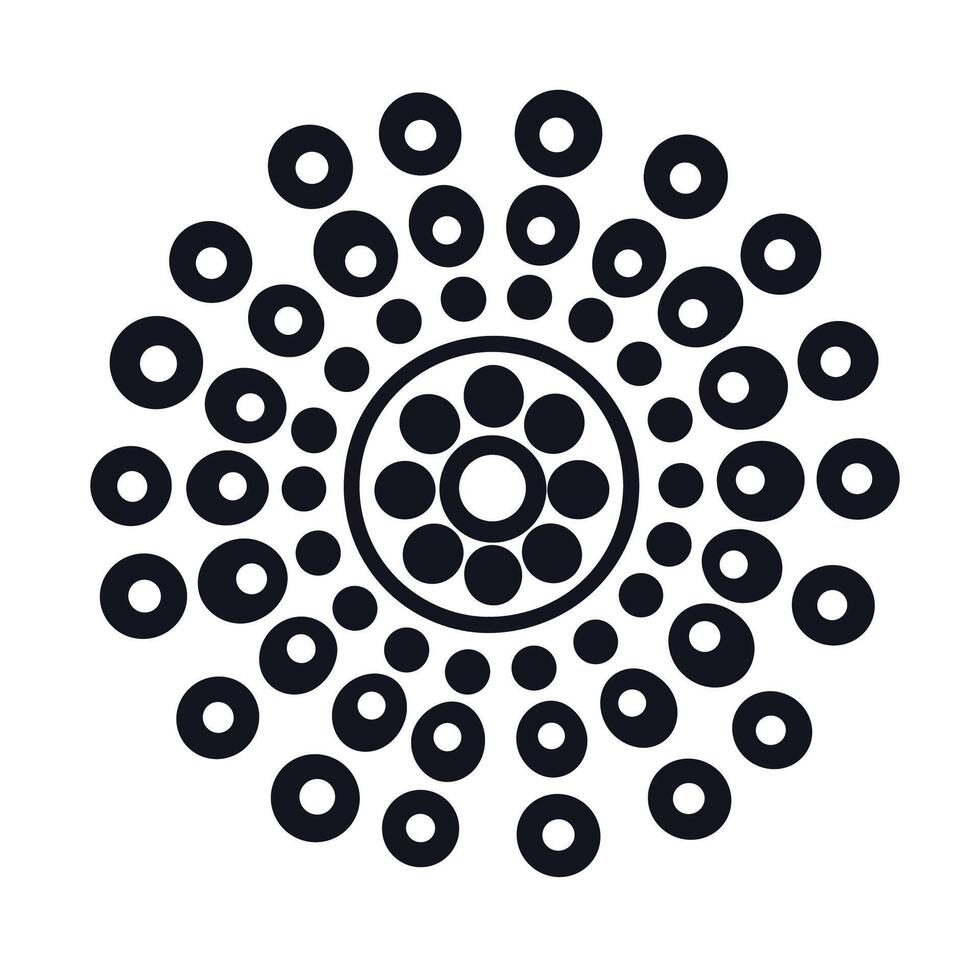 Abstract circular pattern design 68741392 Vector Art at Vecteezy