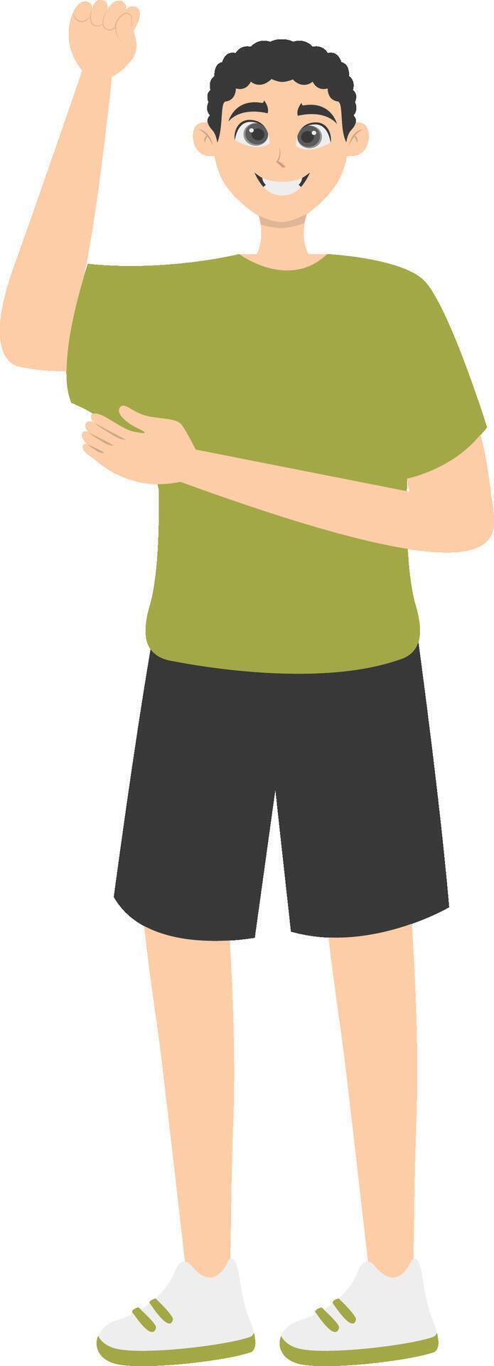 Illustration of Man Smile 68750526 Vector Art at Vecteezy