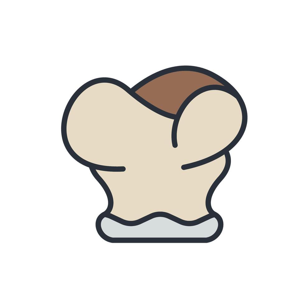 toque icons isolated on White Background. Flat style design 68757353 ...