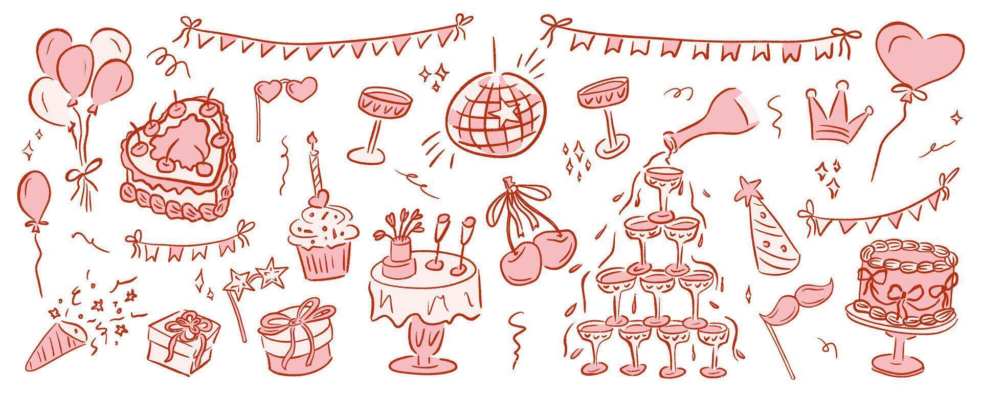 Whimsical Party Vector Art, Icons, and Graphics for Free Download