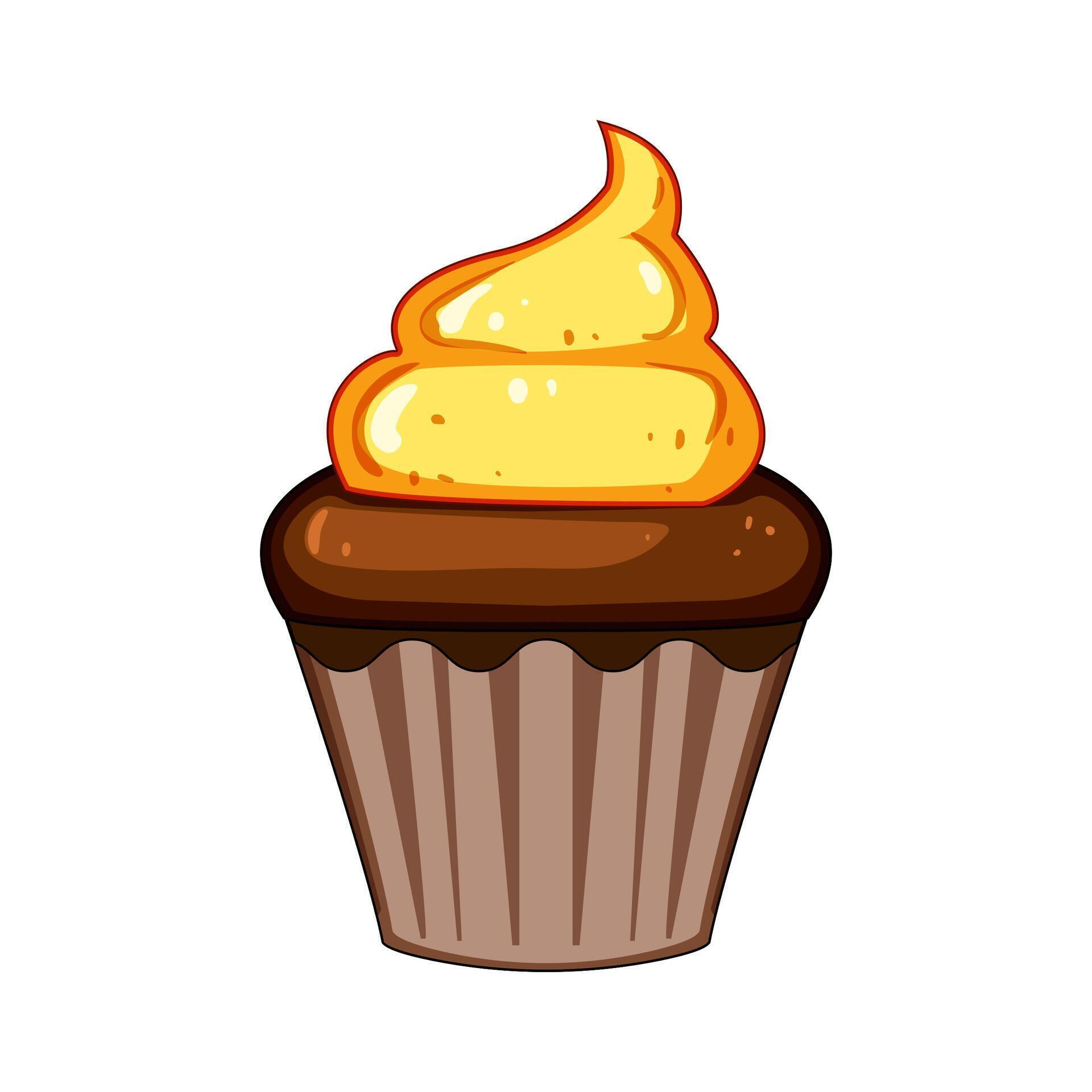 spring easter cupcake cartoon illustration 68867259 Vector Art at Vecteezy