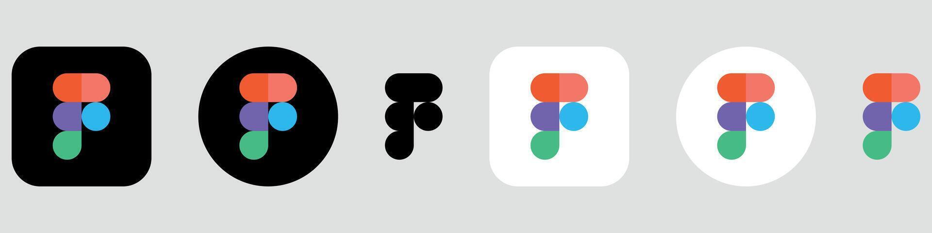 Figma Logo Bundle, Figma App Icon Set 68968004 Vector Art at Vecteezy