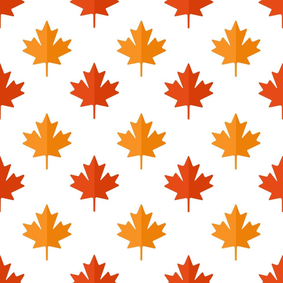 Maple leaf seamless pattern 69074907 Vector Art at Vecteezy