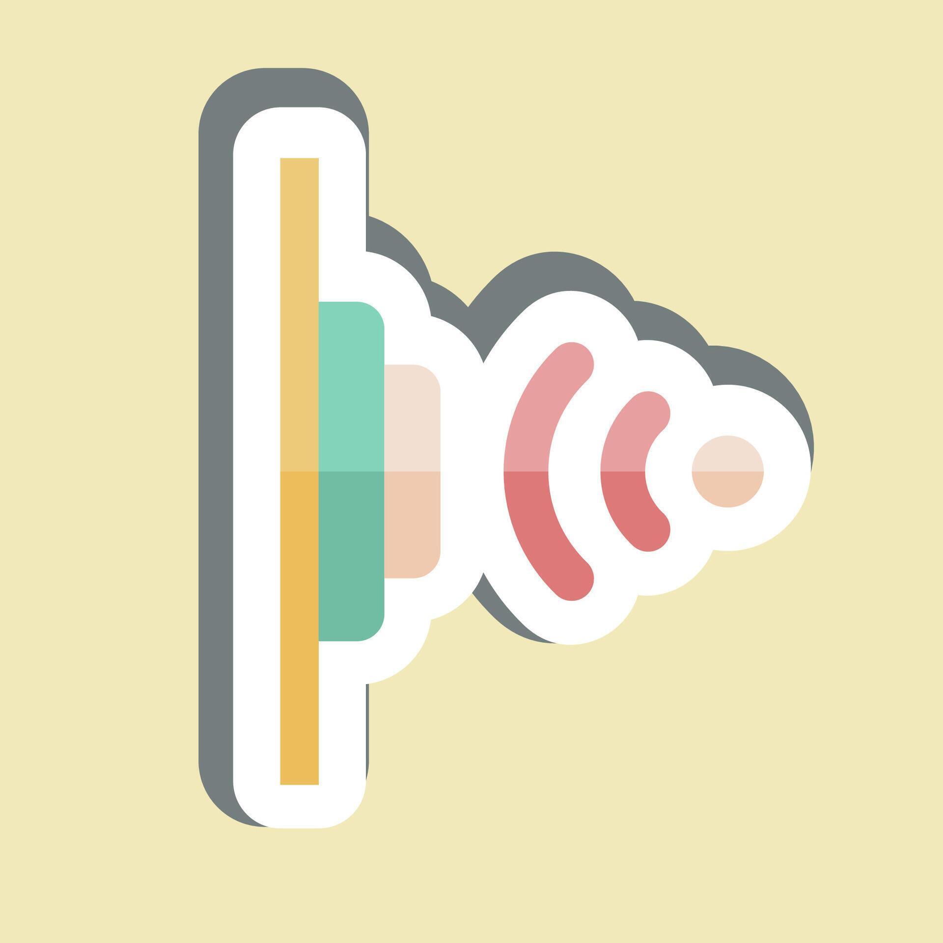 Sticker Proximity Sensor. related to Sensors symbol. design editable ...