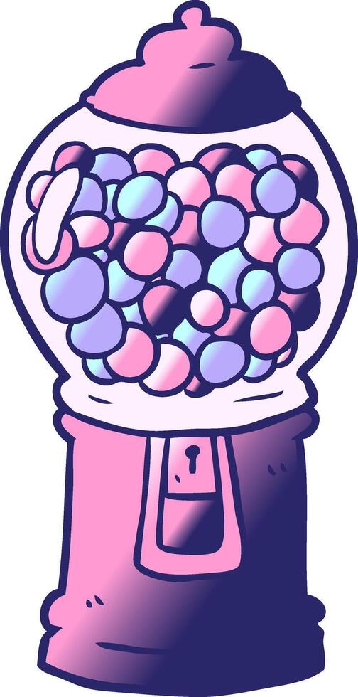 Gumball machine clipart 69316323 Vector Art at Vecteezy