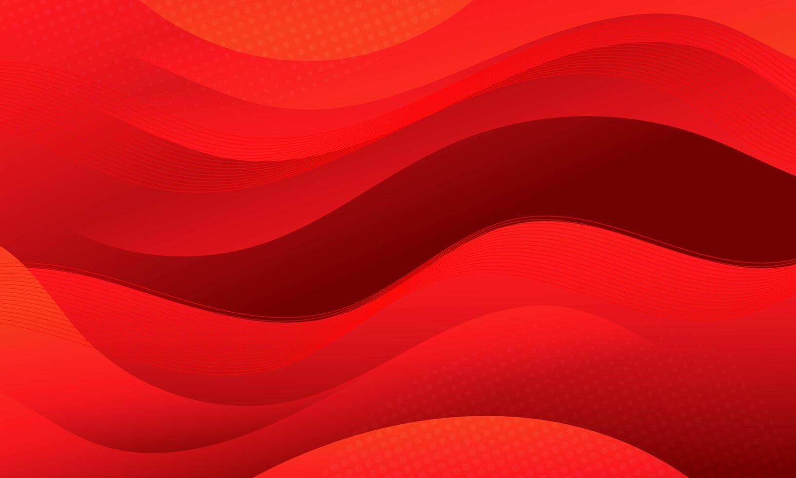 Abstract background with flowing ruby red waves. 69330027 Vector Art at ...