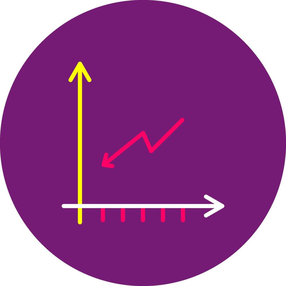 Decrease Lined of Decline Reduction Downward Trend Fall 69487506 Vector Art at Vecteezy