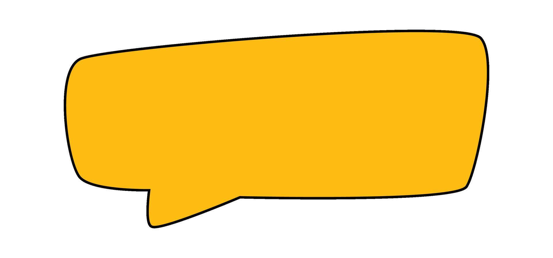 Rectangular Speech Bubble 69606409 Vector Art at Vecteezy