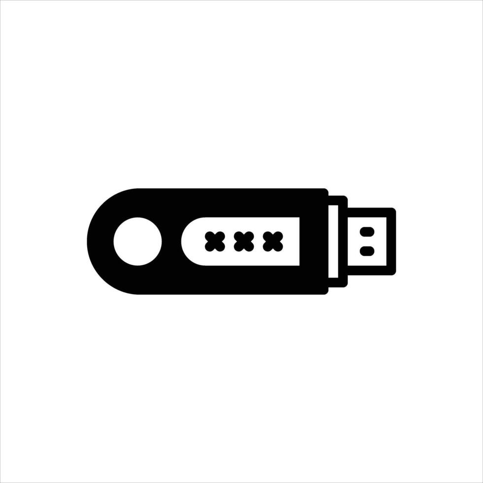 Solid icon security-token 69658289 Vector Art at Vecteezy