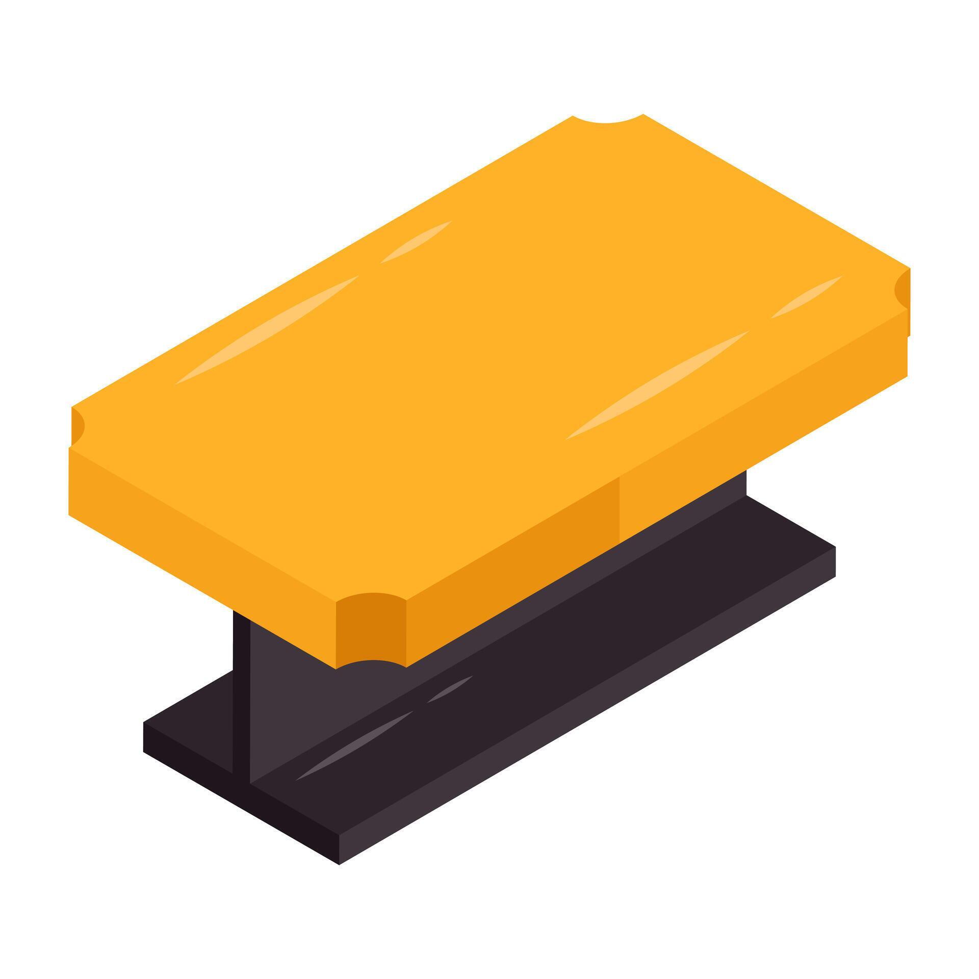 Editable icon of rectangular table 69667607 Vector Art at Vecteezy