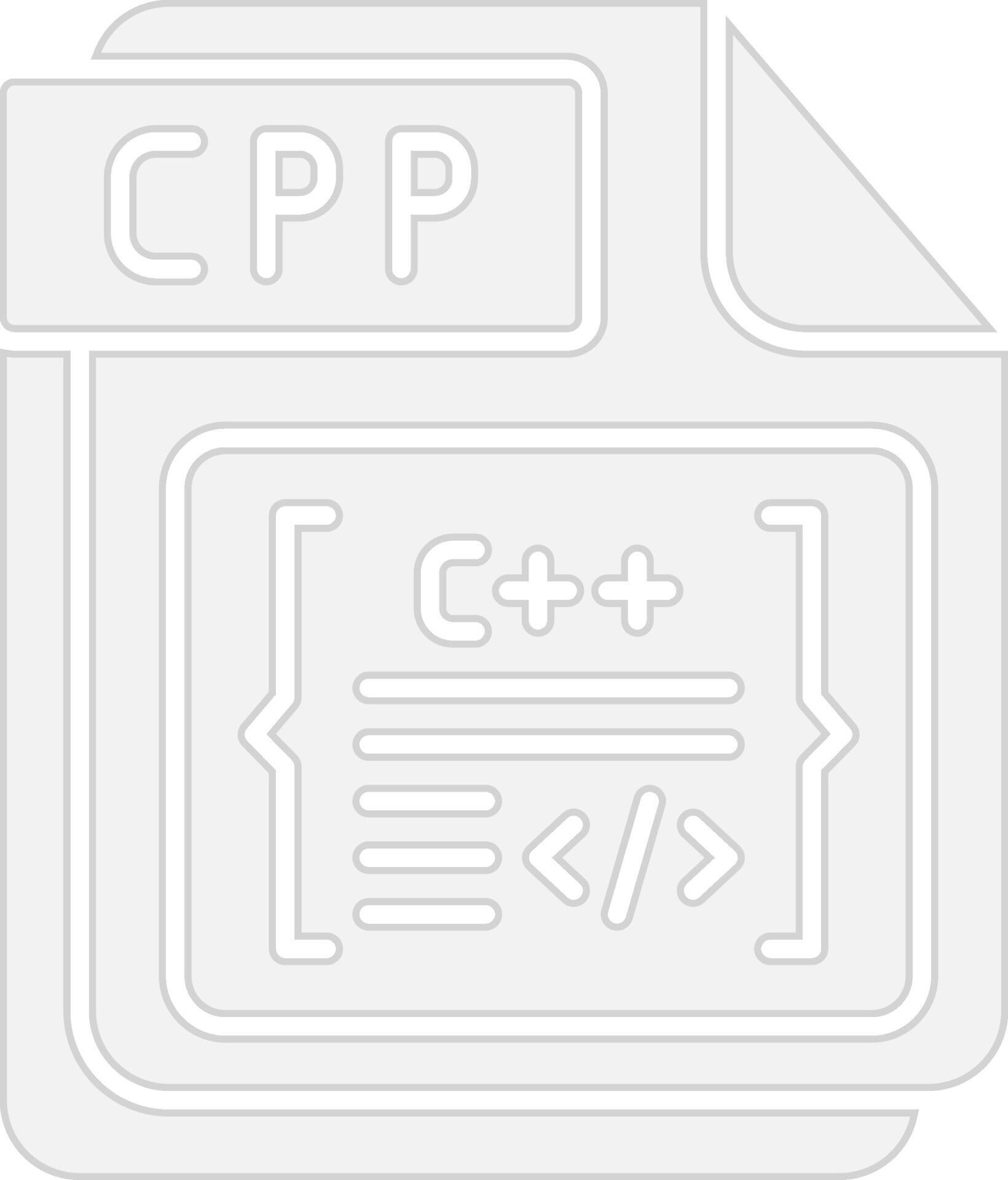 CPP Smooth UI Symbol 69999874 Vector Art at Vecteezy