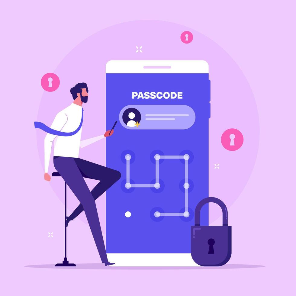 Security Passcode Vector Art, Icons, and Graphics for Free Download