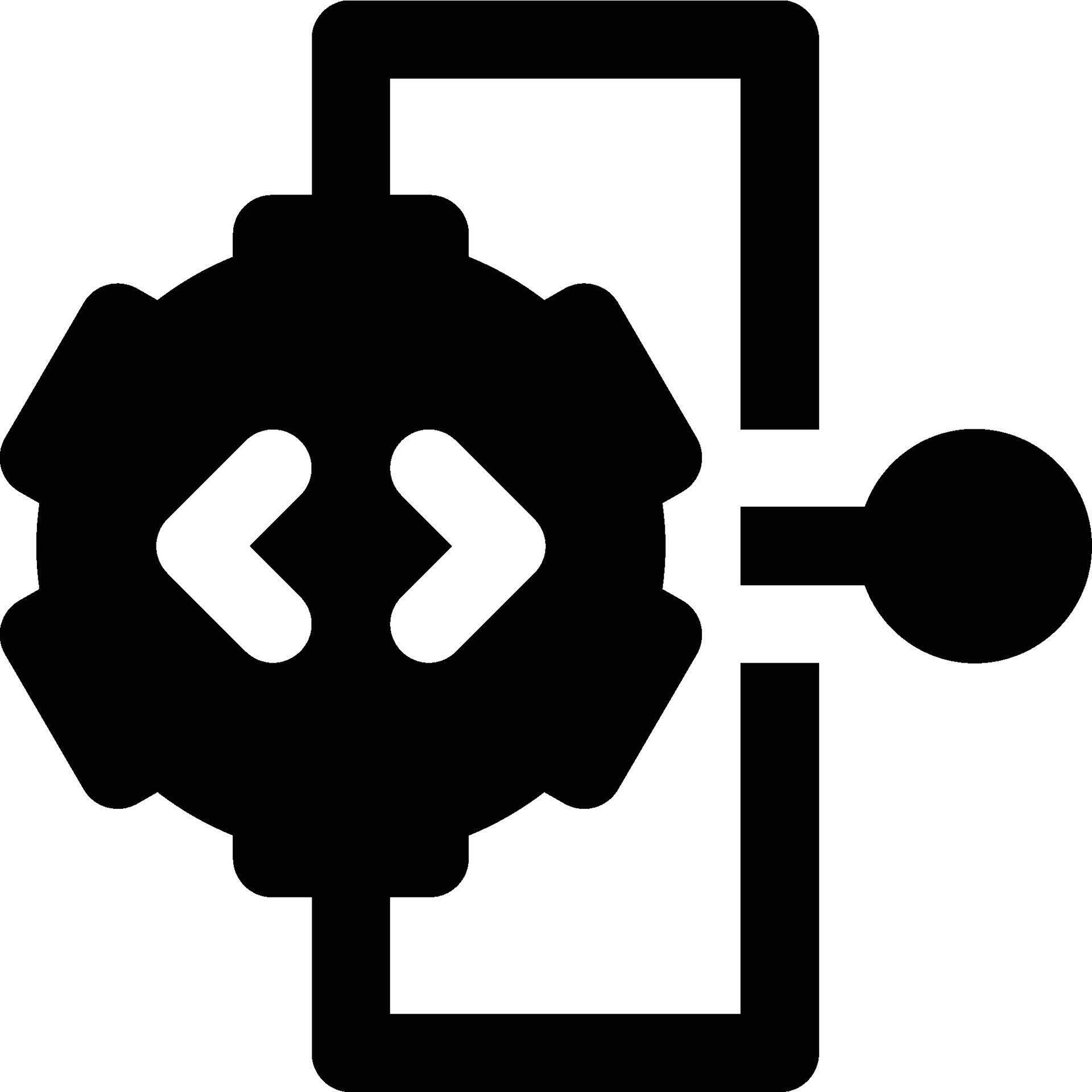 Logic Gate, Logic, Gateway Glyph Solid Icon 70665800 Vector Art at Vecteezy