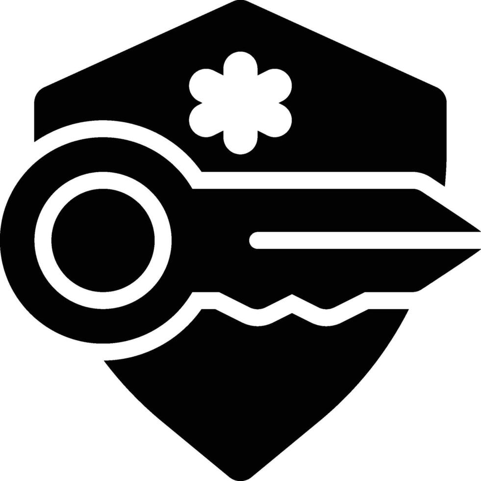 Encryption, Key, Shield Glyph Solid Icon 70665911 Vector Art at Vecteezy
