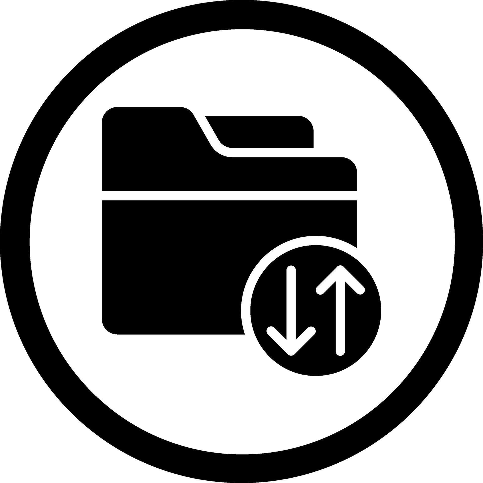 Folder Sort Coded User Interface Symbol 70802956 Vector Art at Vecteezy