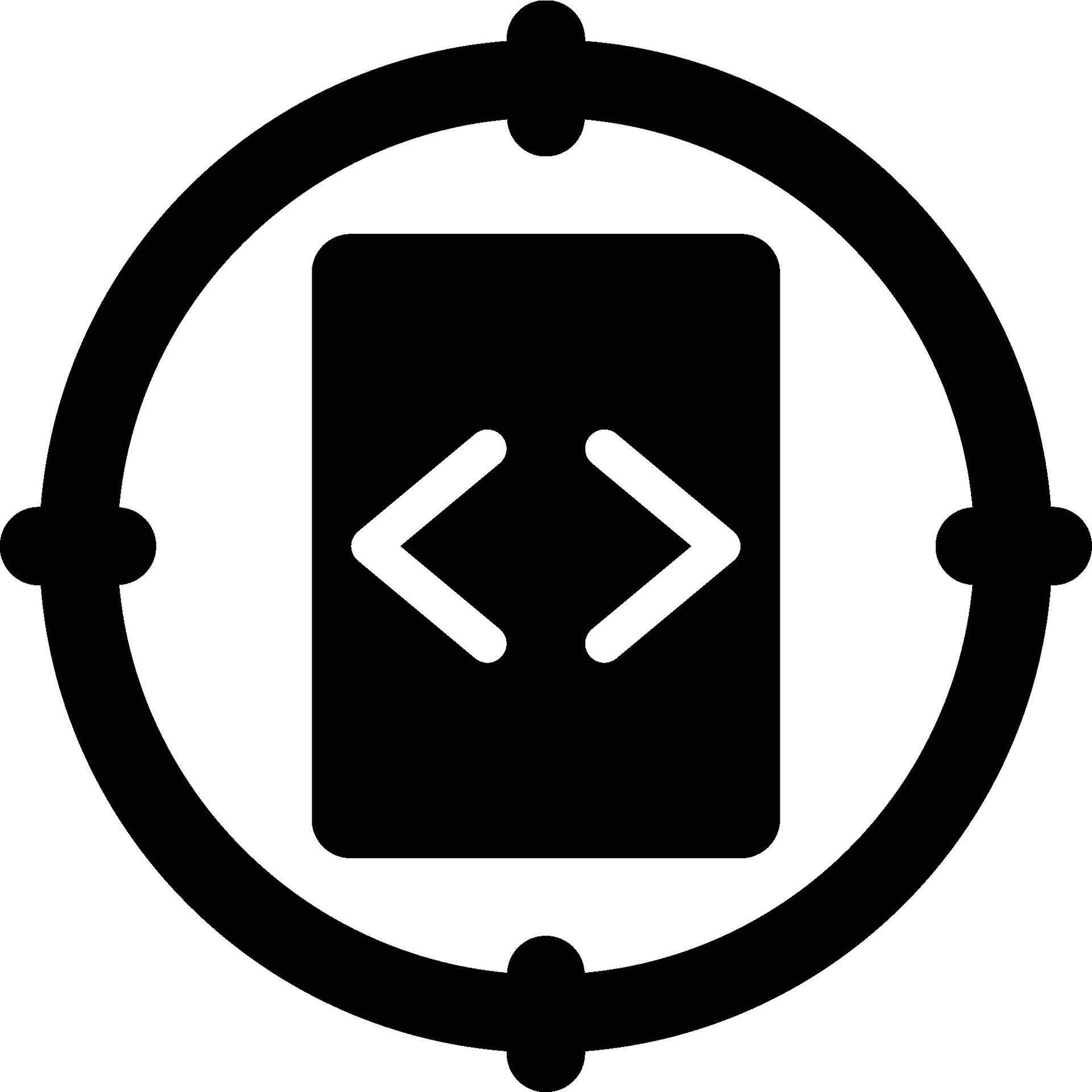 Tracking Script, Tracking Codes, Coding Glyph Solid Icon 71088405 ...