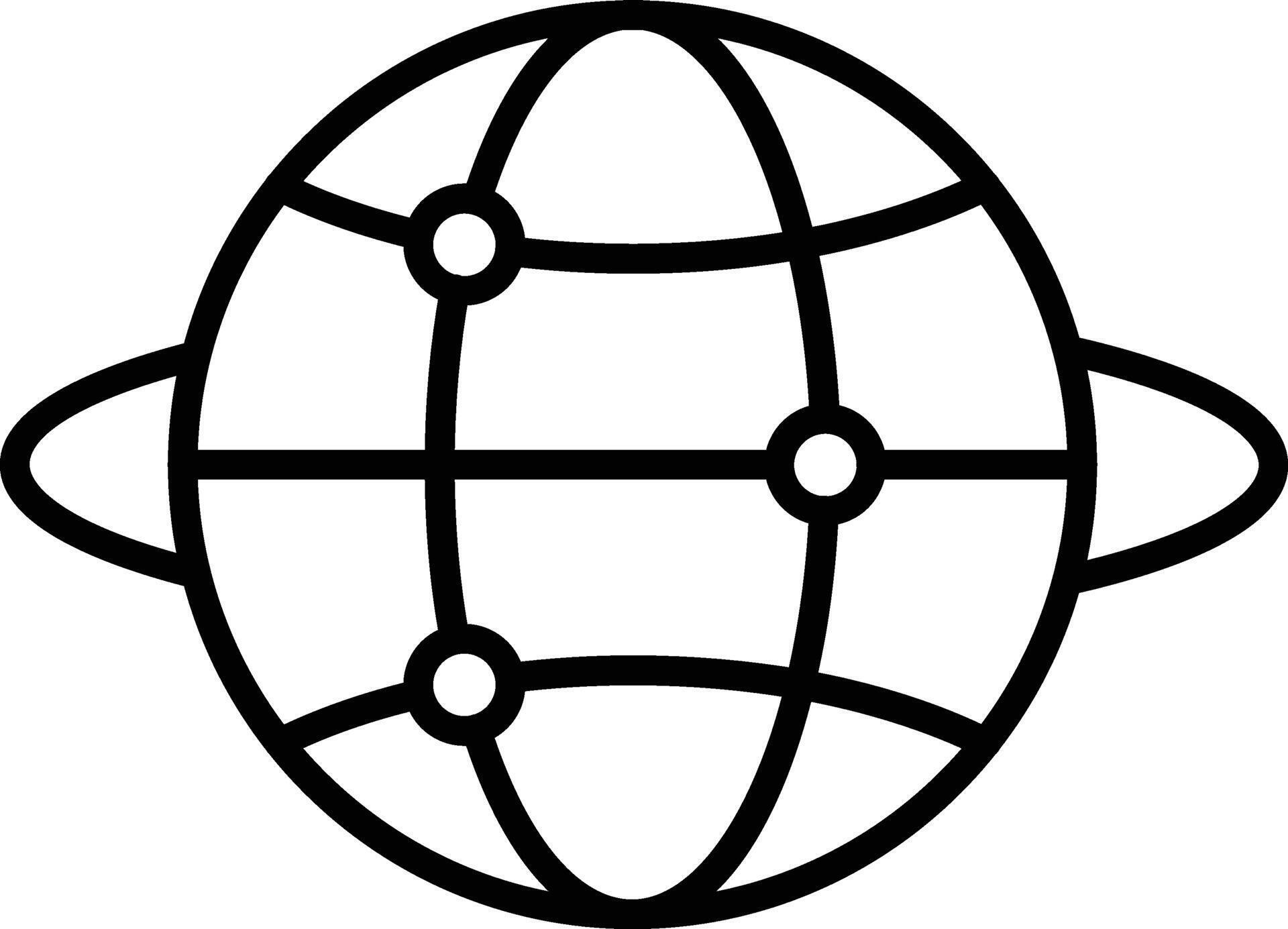Internet Outine Icon 71268607 Vector Art at Vecteezy