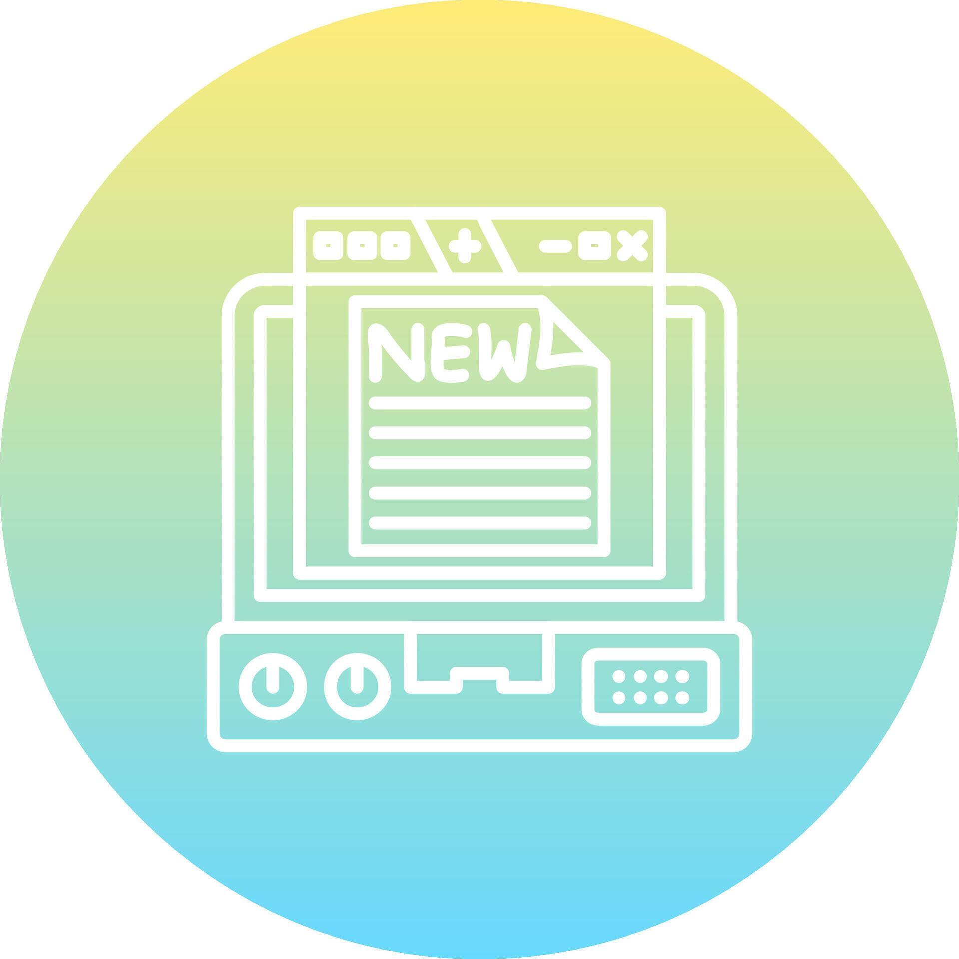 Program New Features Custom User Interface Layout 71712597 Vector Art ...