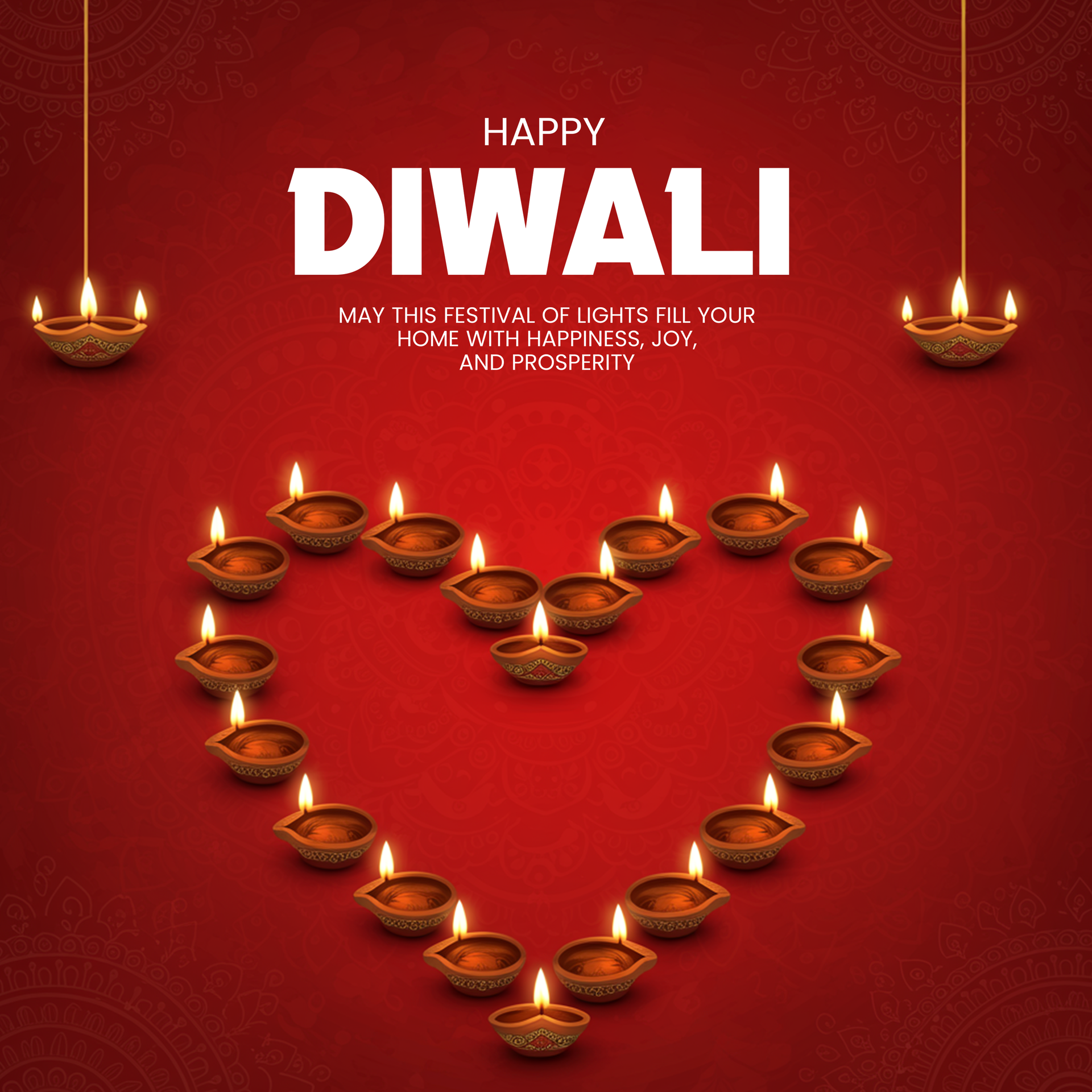 Editable Whimsical Happy Diwali Flyer Social Media Post flyer banner design Free Download ...