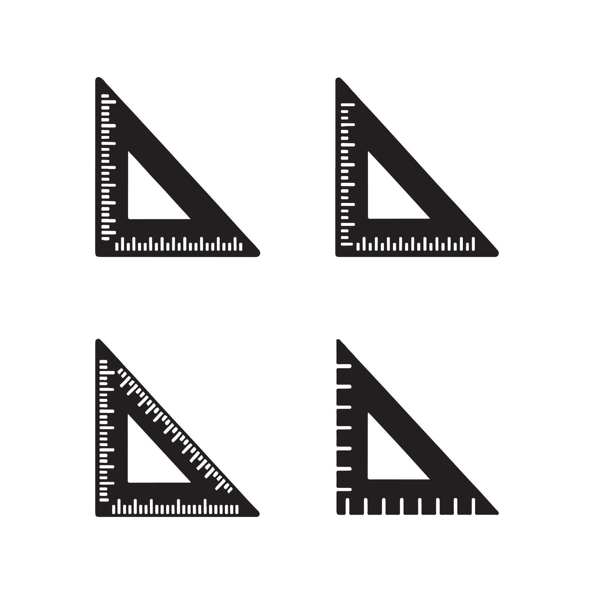 Triangular Ruler Bold Solid Icons 72176924 Vector Art at Vecteezy