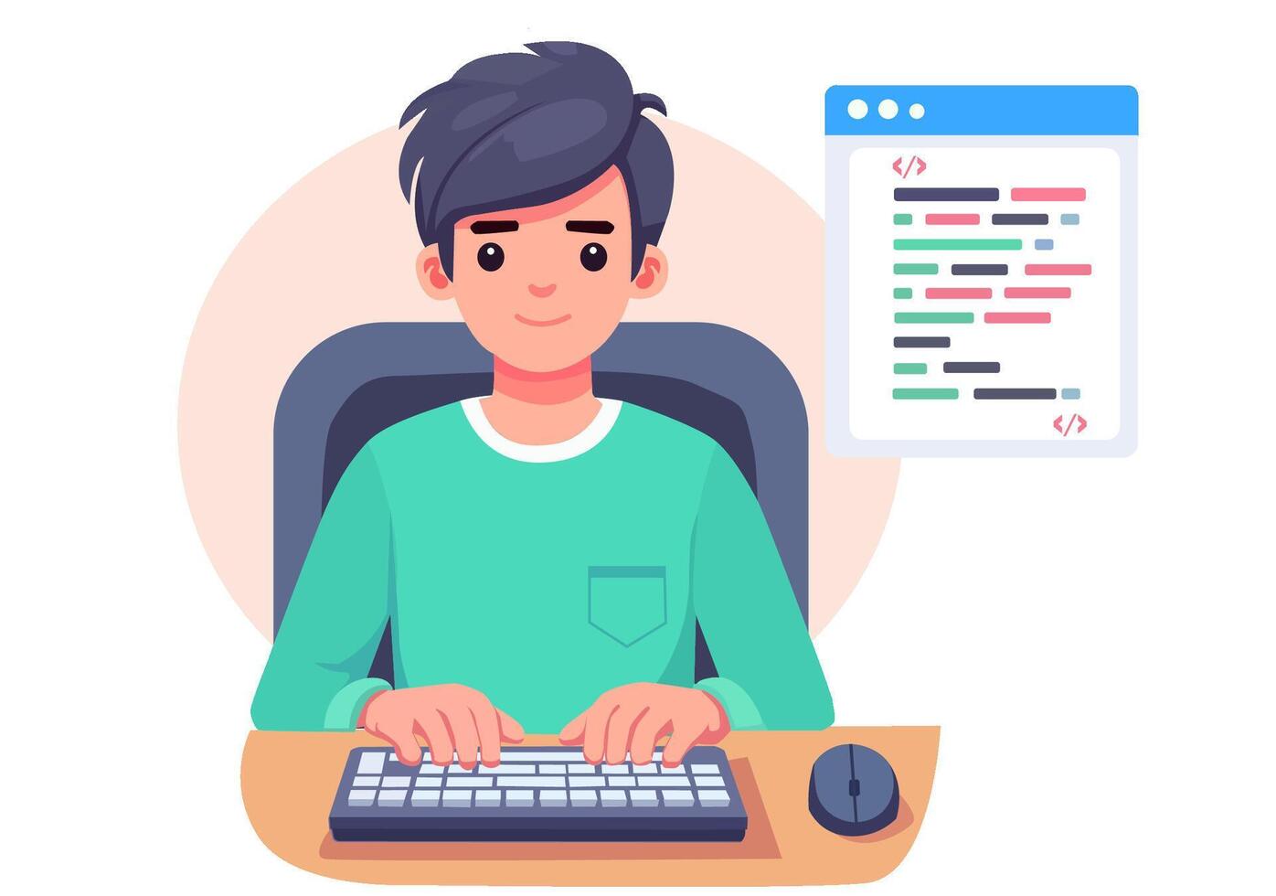 Programming Tutorial Vector Art, Icons, and Graphics for Free Download