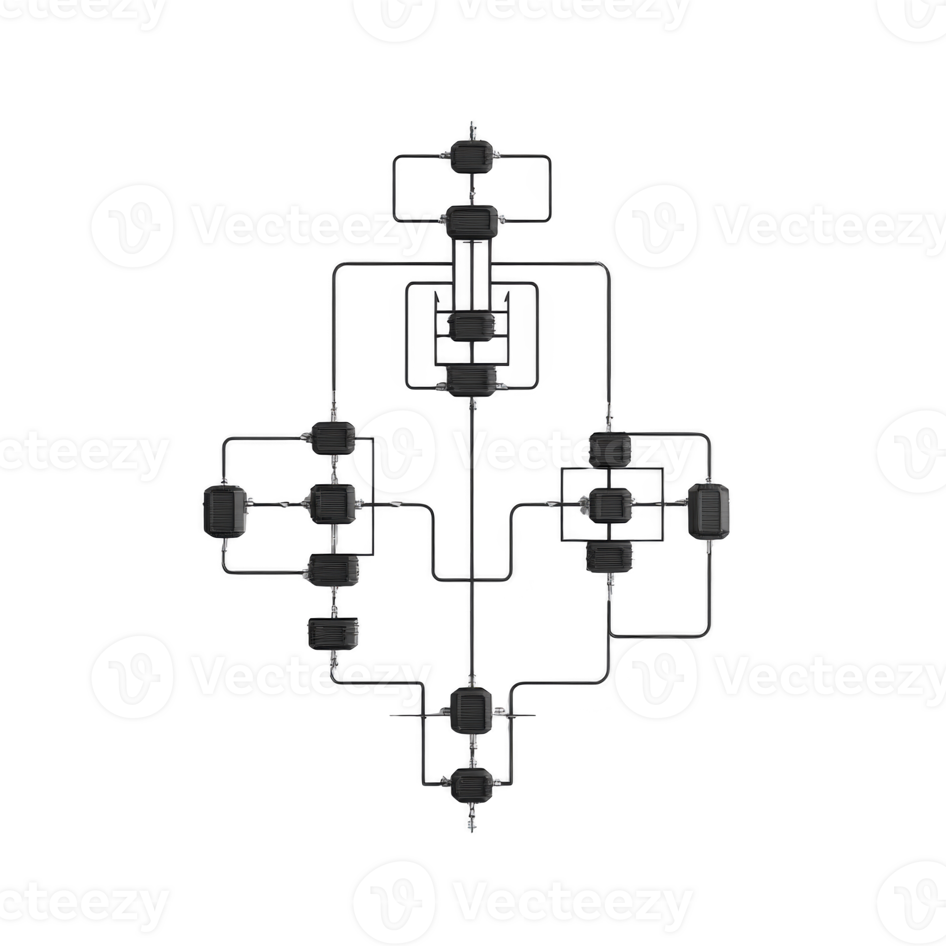 Flowchart process decision workflow diagram business management ...