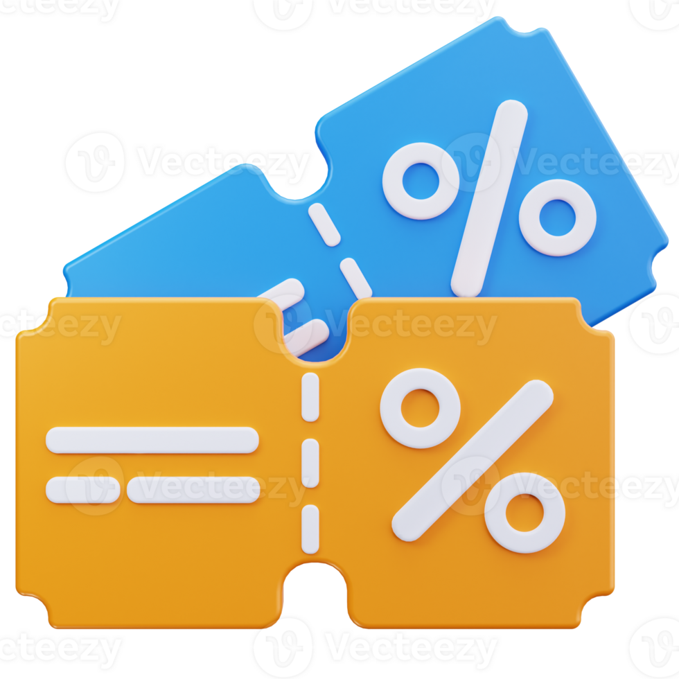 Colorful Discount Tickets for Special Promotions 74021314 PNG