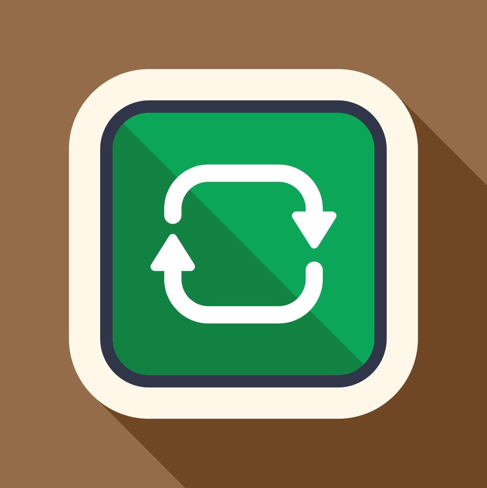 Sync refresh loop cycle arrows button icon 74348989 Vector Art at Vecteezy