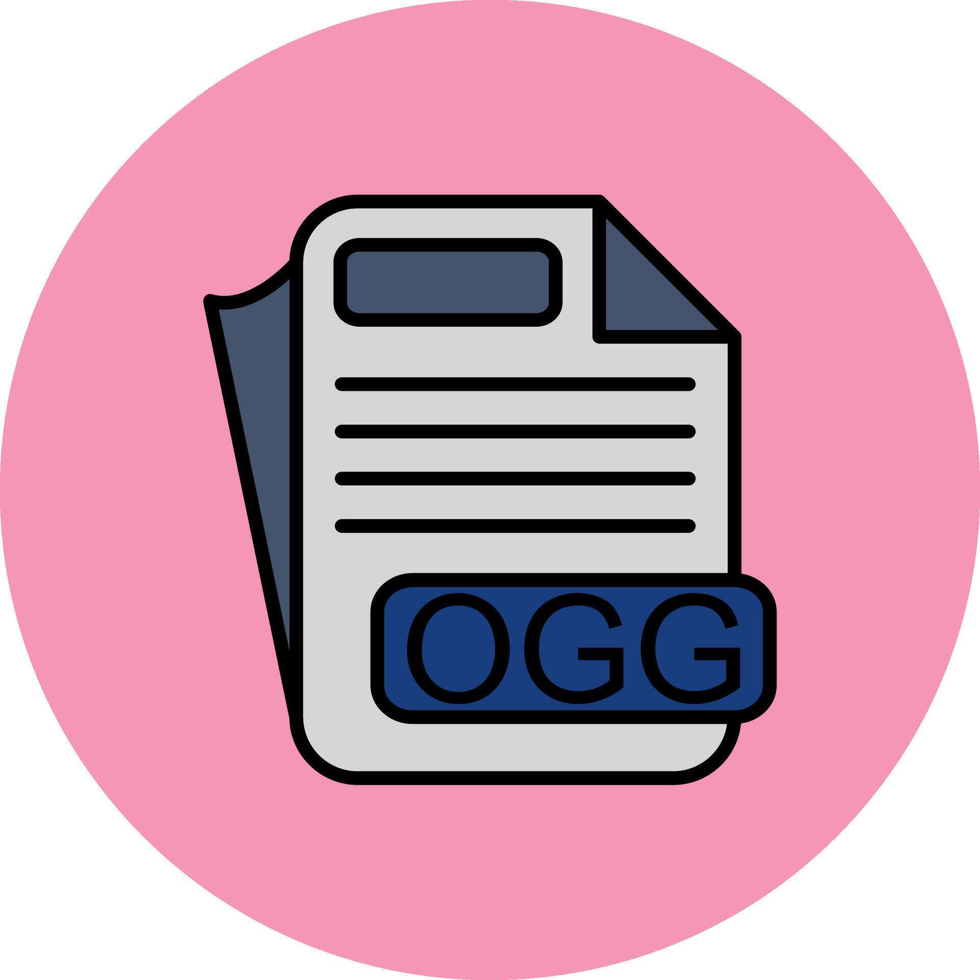 OGG Neon Display Fragment 74408430 Vector Art at Vecteezy