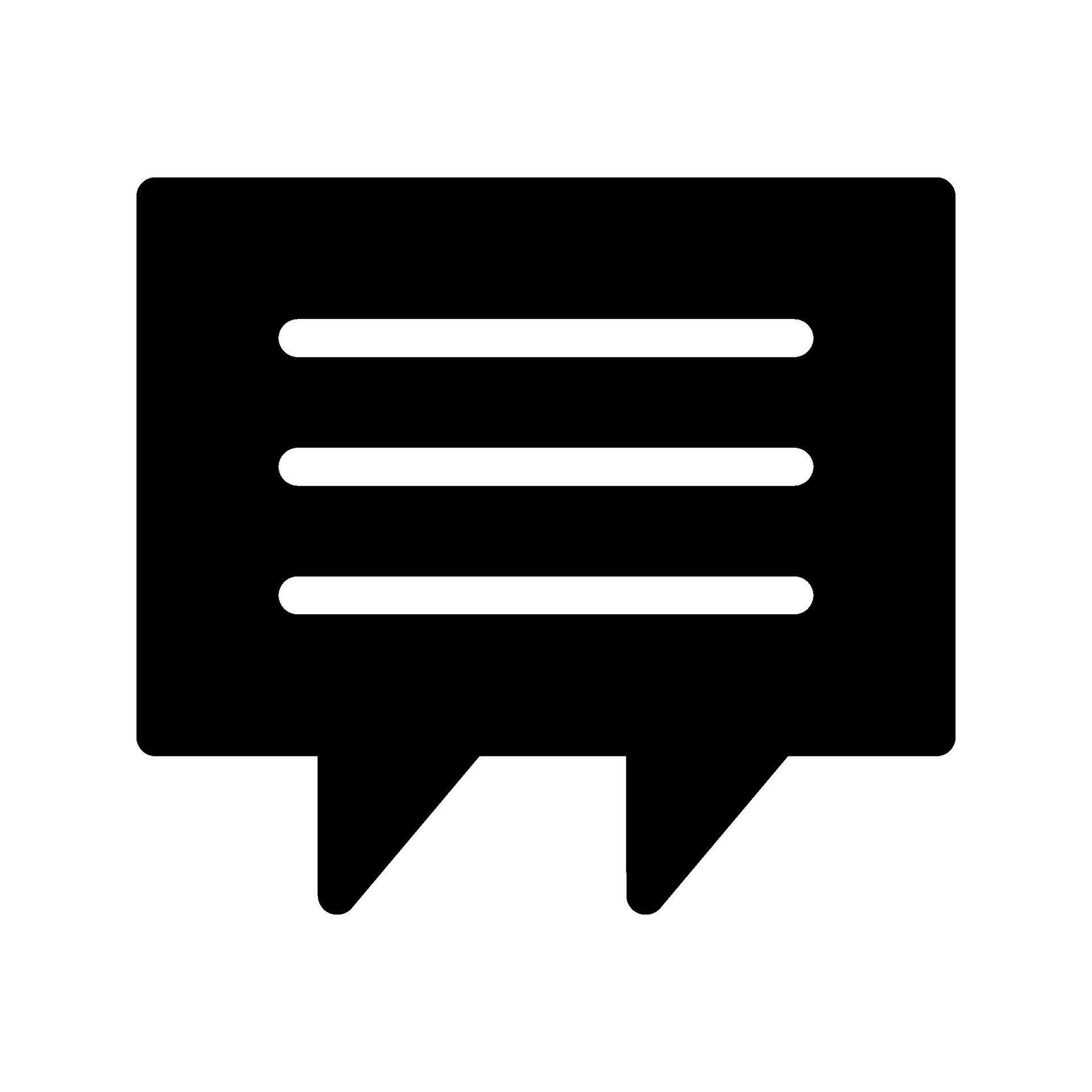 Message Text Icon 75224521 Vector Art at Vecteezy