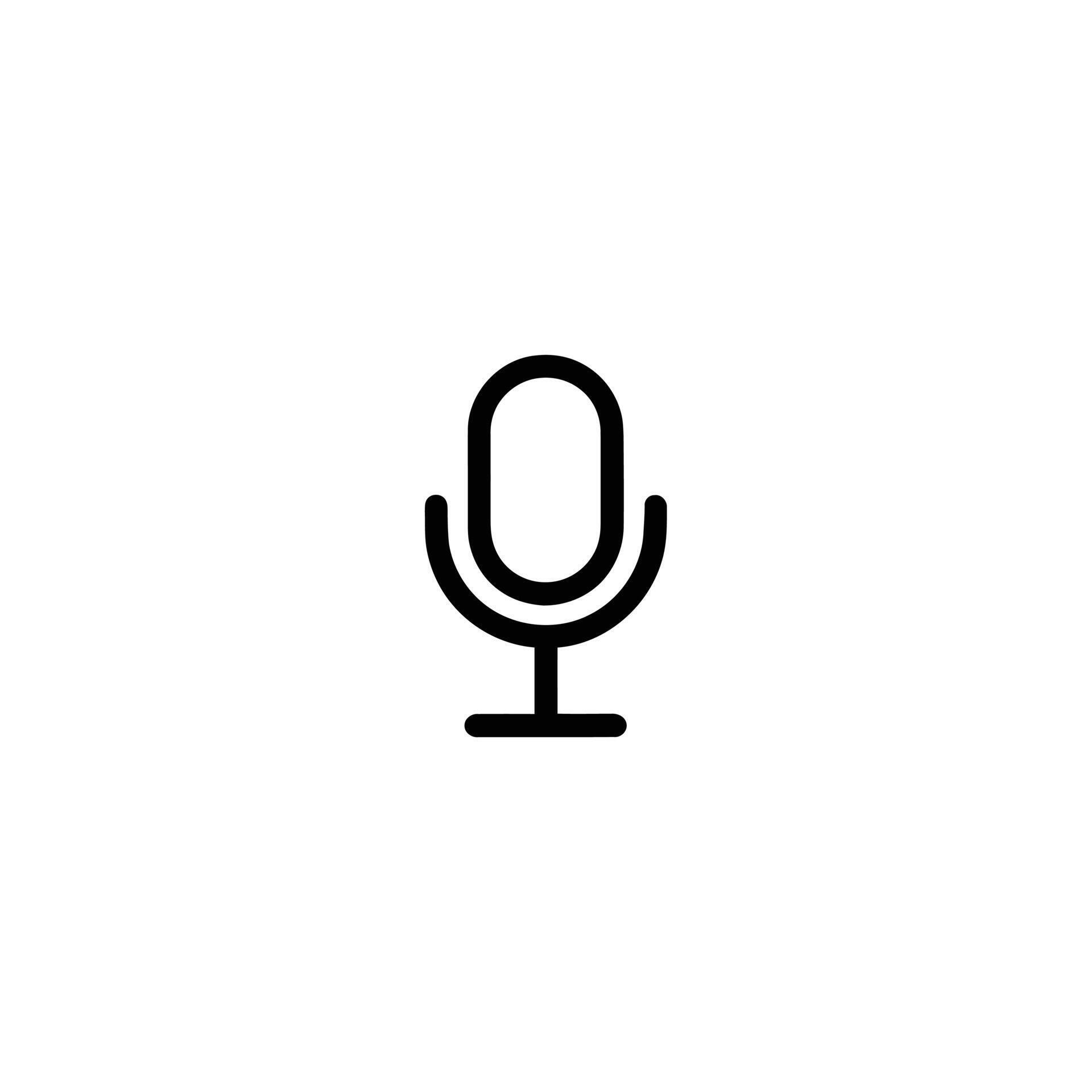 Voice Command Microphone 75710808 Vector Art at Vecteezy