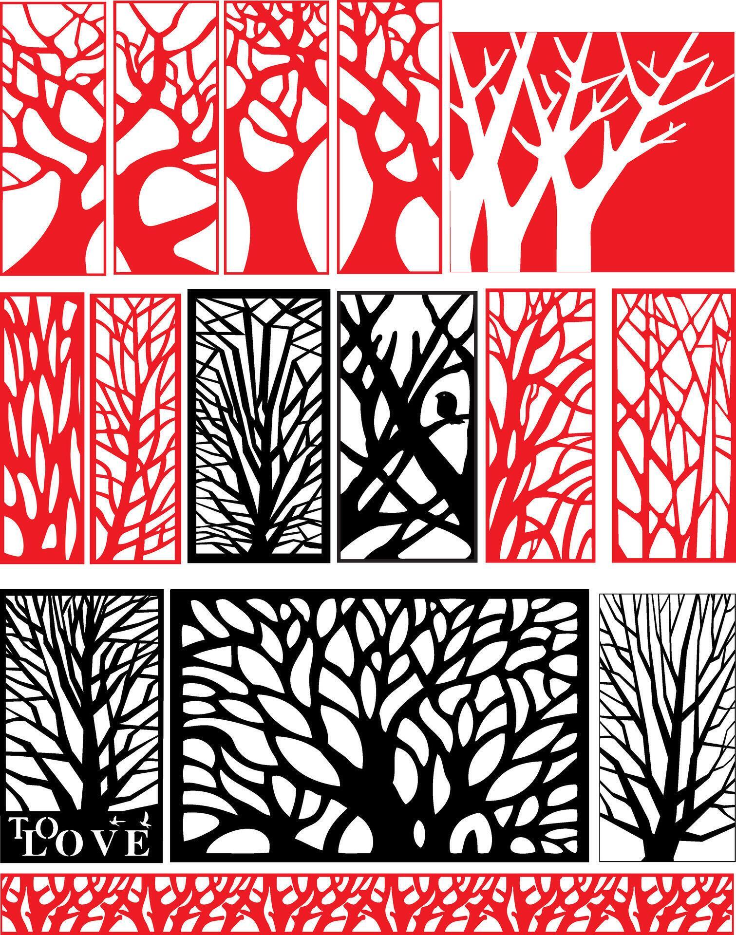 Tree Branches Frames 75859752 Vector Art at Vecteezy