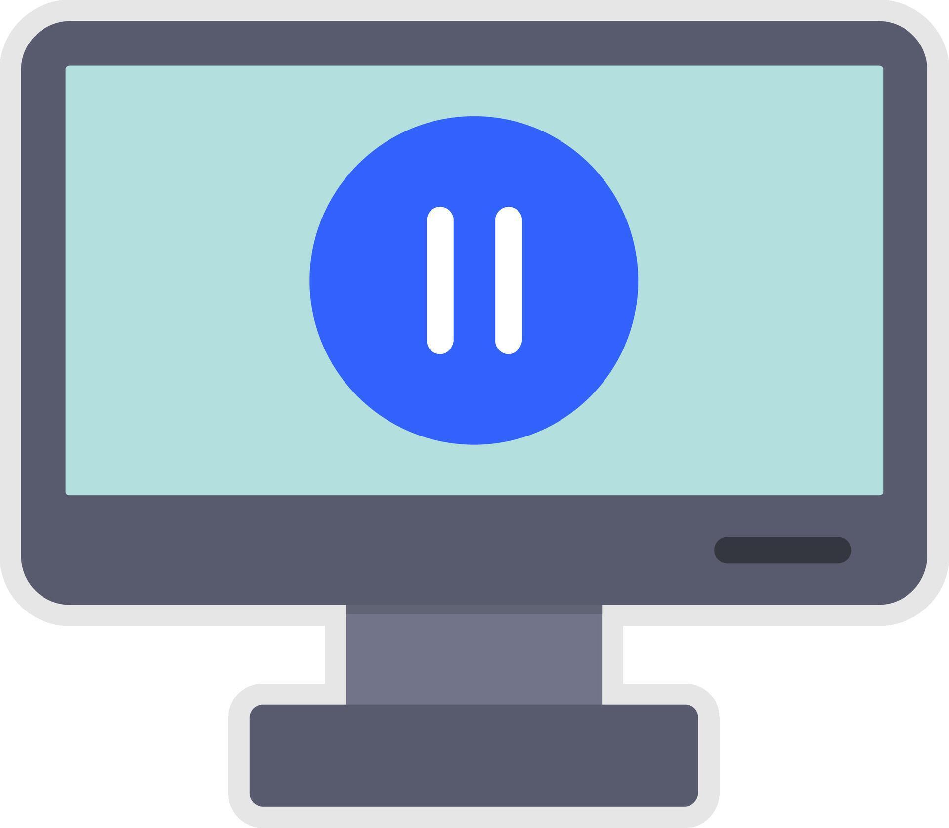 Pause User Interface Mark Symbol 76519574 Vector Art at Vecteezy