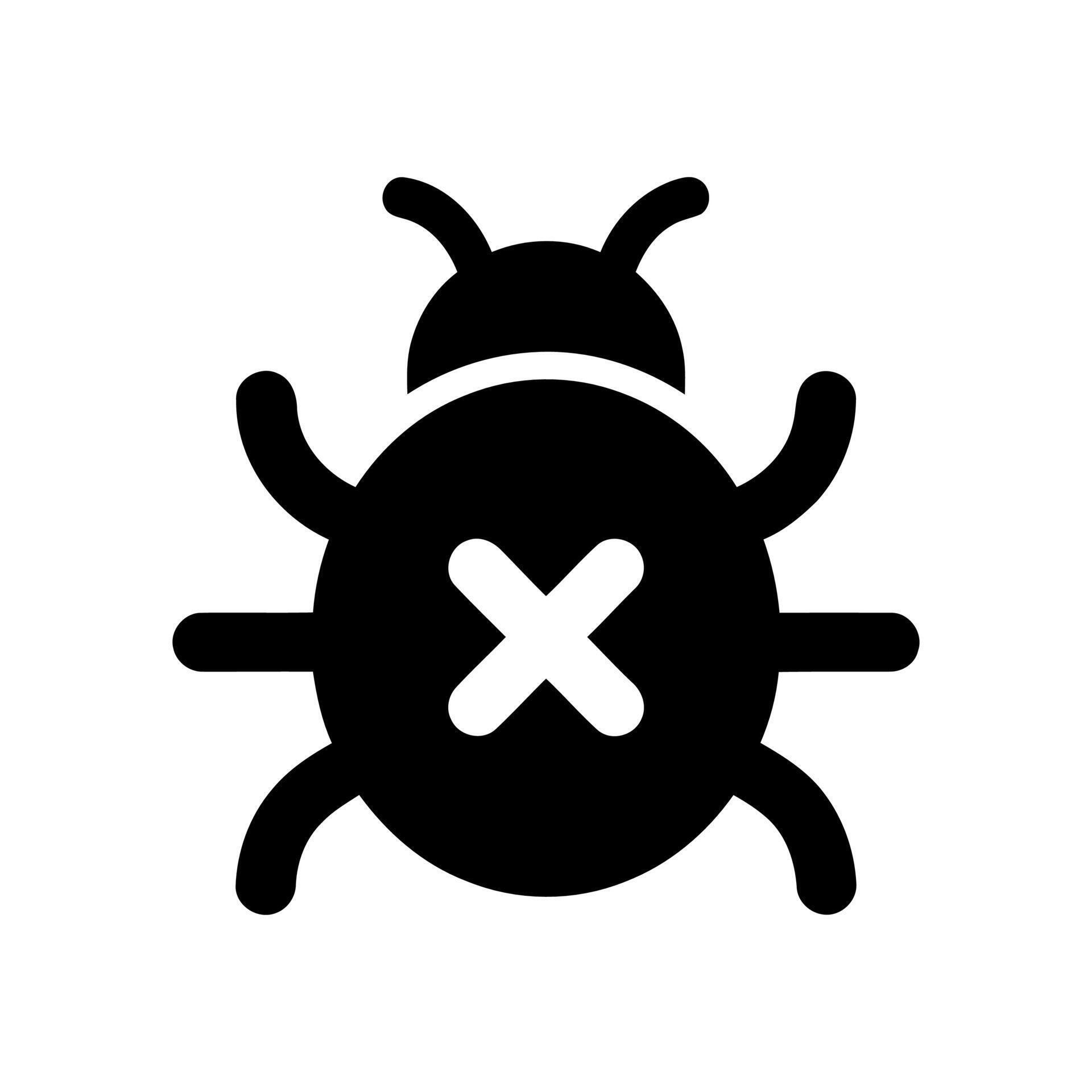 Bug Error Fix Symbol for Software Development and Debugging Processes ...