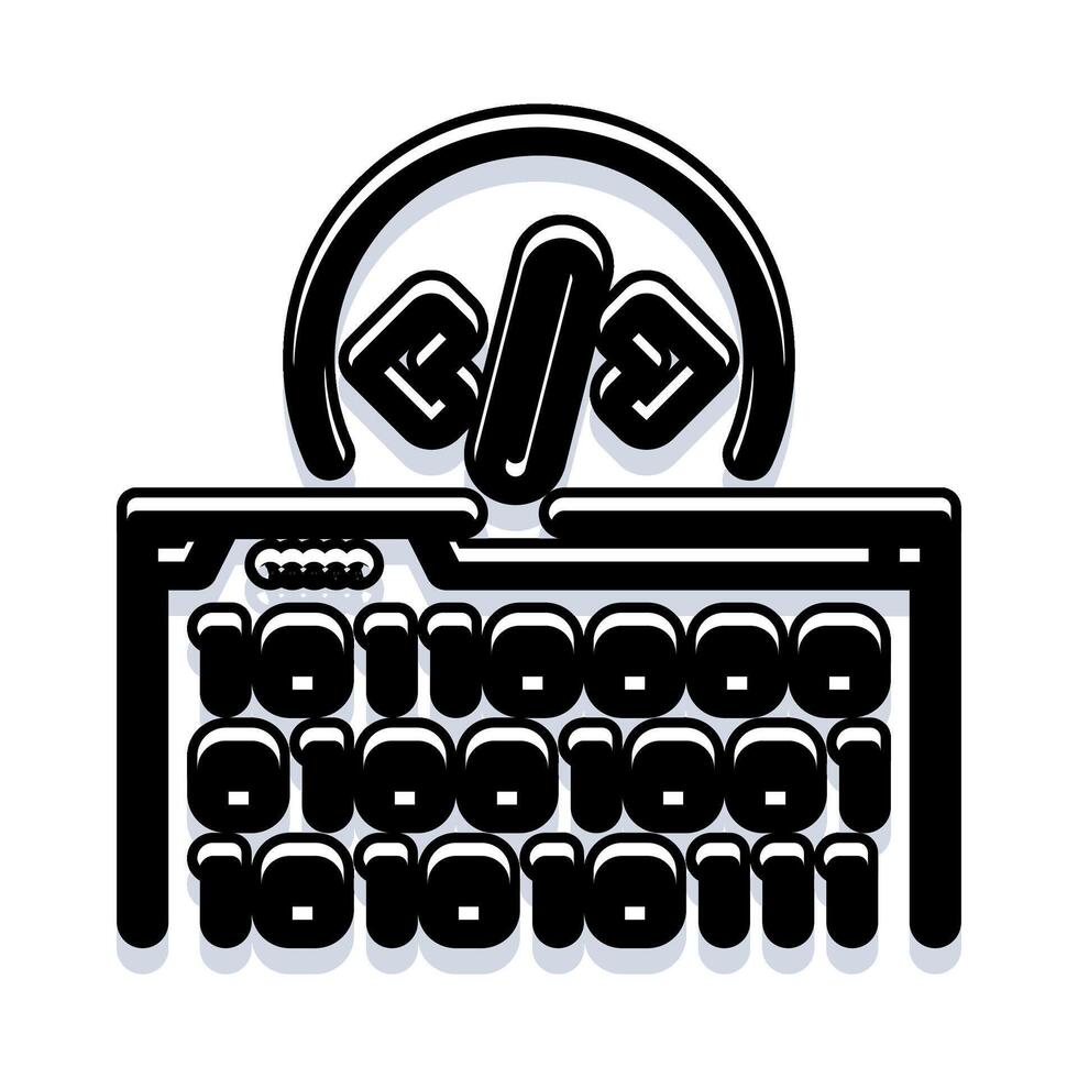 Computer folder binary code encryption programming concept 78618072 Vector Art at Vecteezy