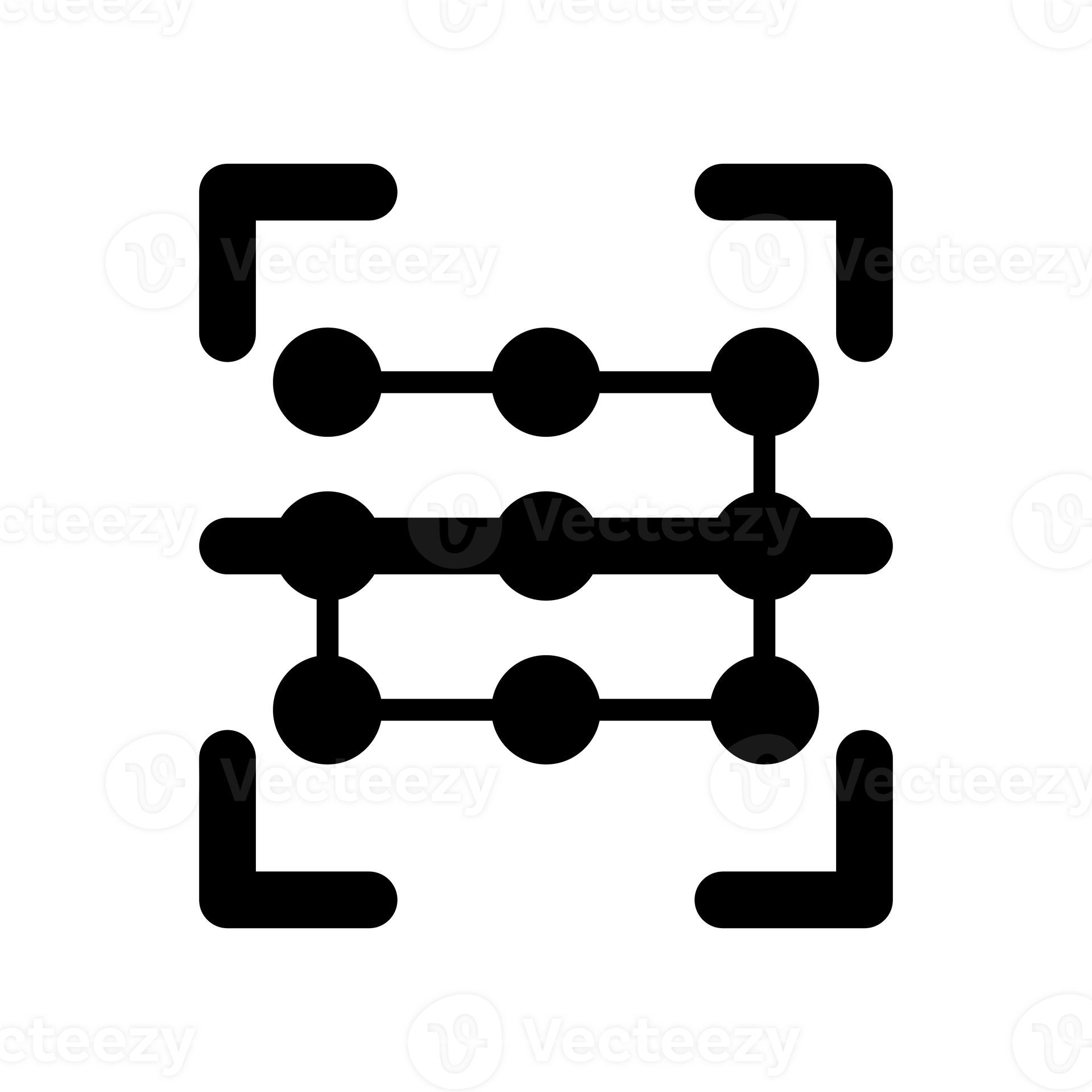 Pattern Recognition Solid Icon 79009496 PNG