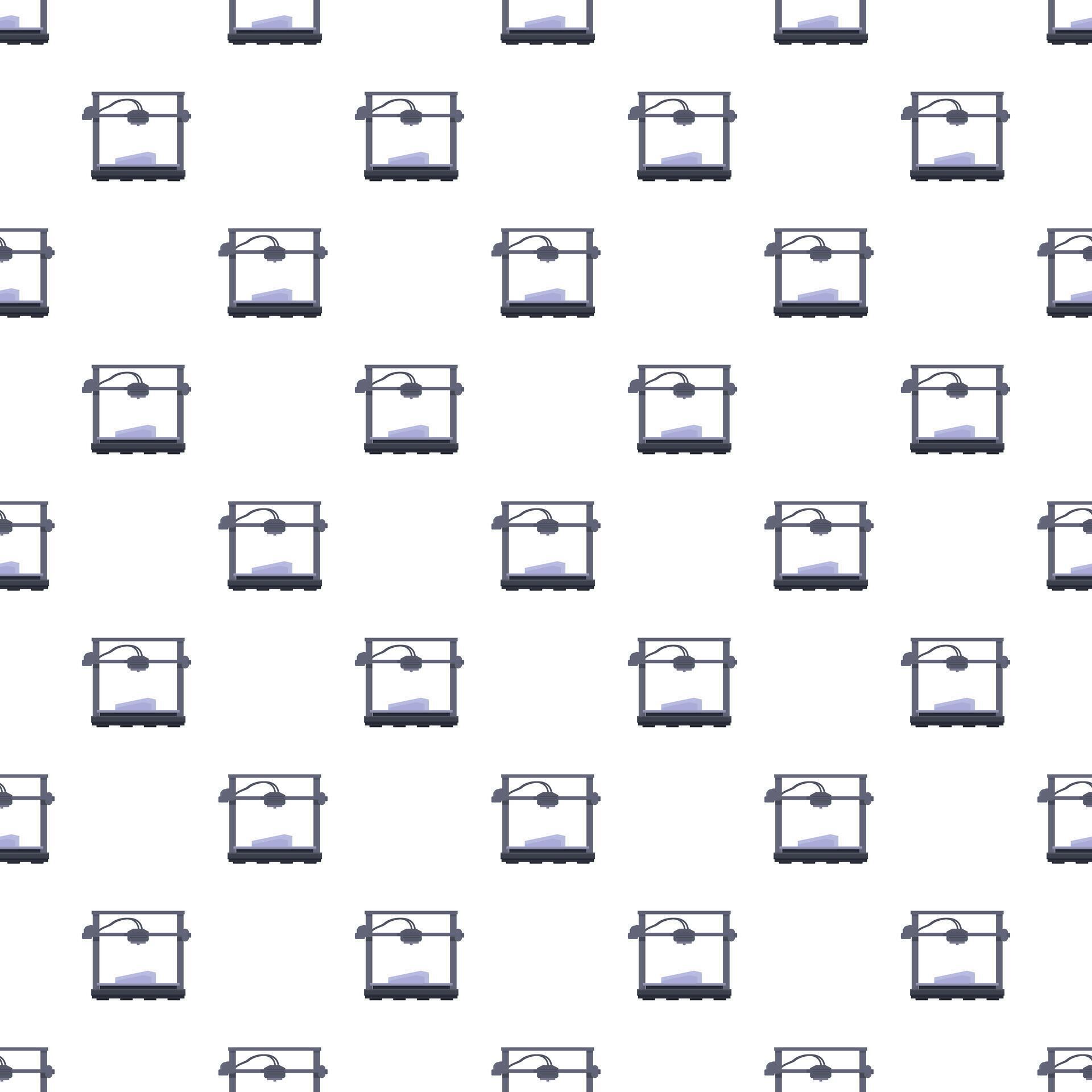 3d printer machine technology seamless repeating pattern 80656377 ...