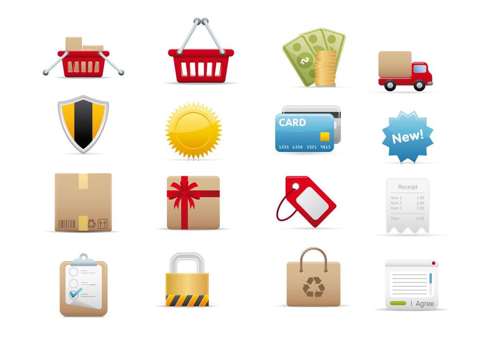 Ecommerce Icons Vector Art, Icons, and Graphics for Free Download