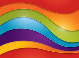 Wavy Rainbow Background - Download Free Vector Art, Stock Graphics & Images
