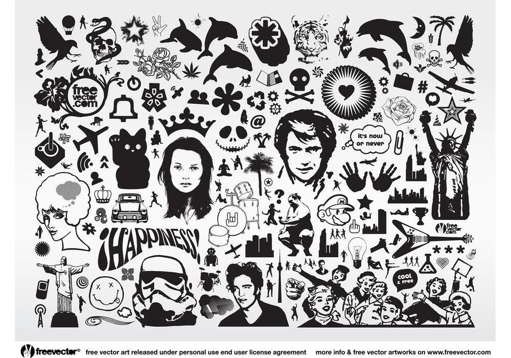 Silhouette Vector Art, Icons, and Graphics for Free Download