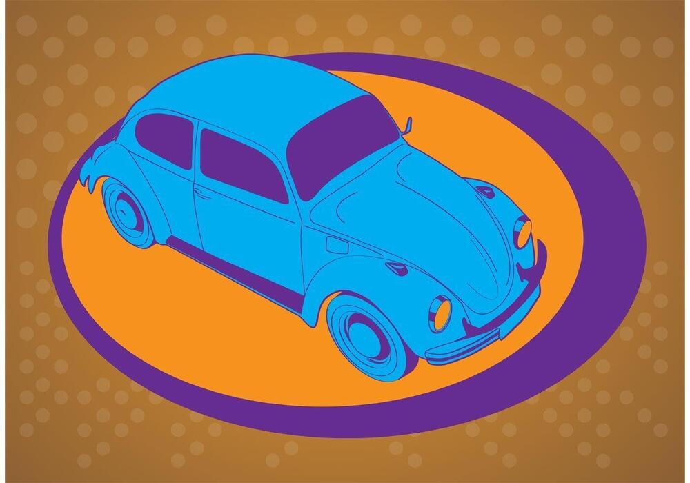 Volkswagen Beetle Vector Art, Icons, and Graphics for Free Download
