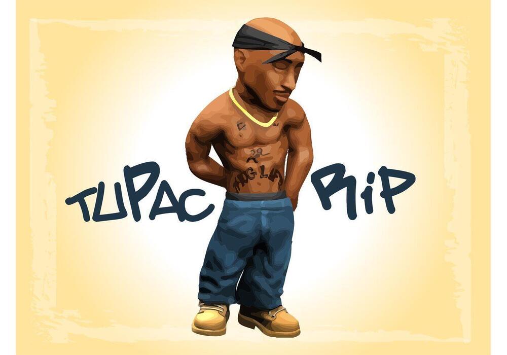Tupac Vector Art, Icons, and Graphics for Free Download