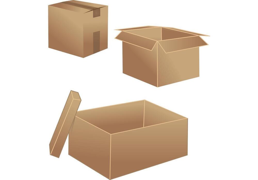 Caja De Carton Vectores, Iconos, Gráficos y Fondos para Descargar Gratis