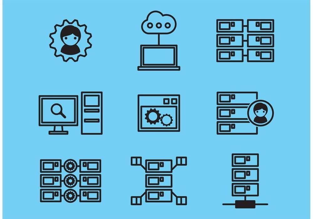 Computer Database Vector Art, Icons, and Graphics for Free Download