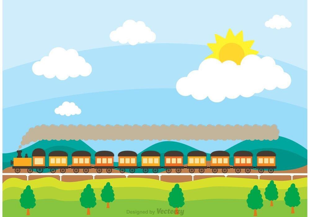 2d Train Vector Art, Icons, and Graphics for Free Download